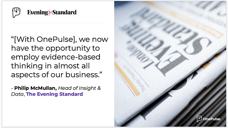 How Agile Research Adds Value to The Evening Standard's Commercial ...